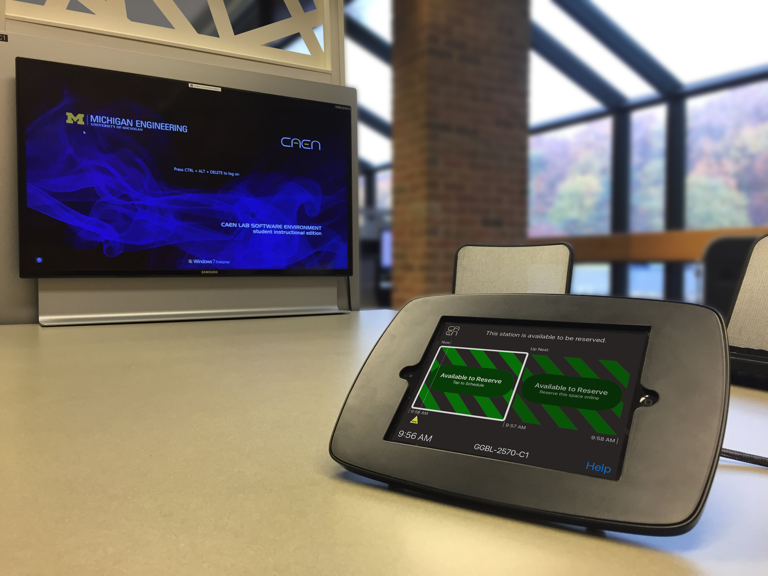 Reservable Collaborative Stations – CAEN