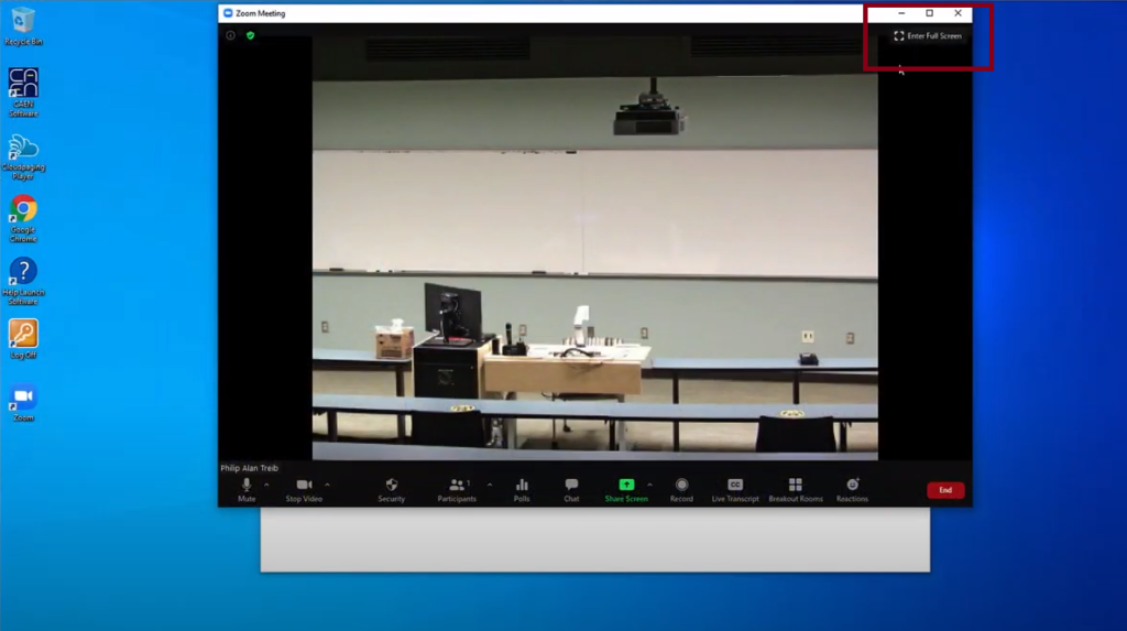 Streaming Live in an Engineering Classroom – CAEN
